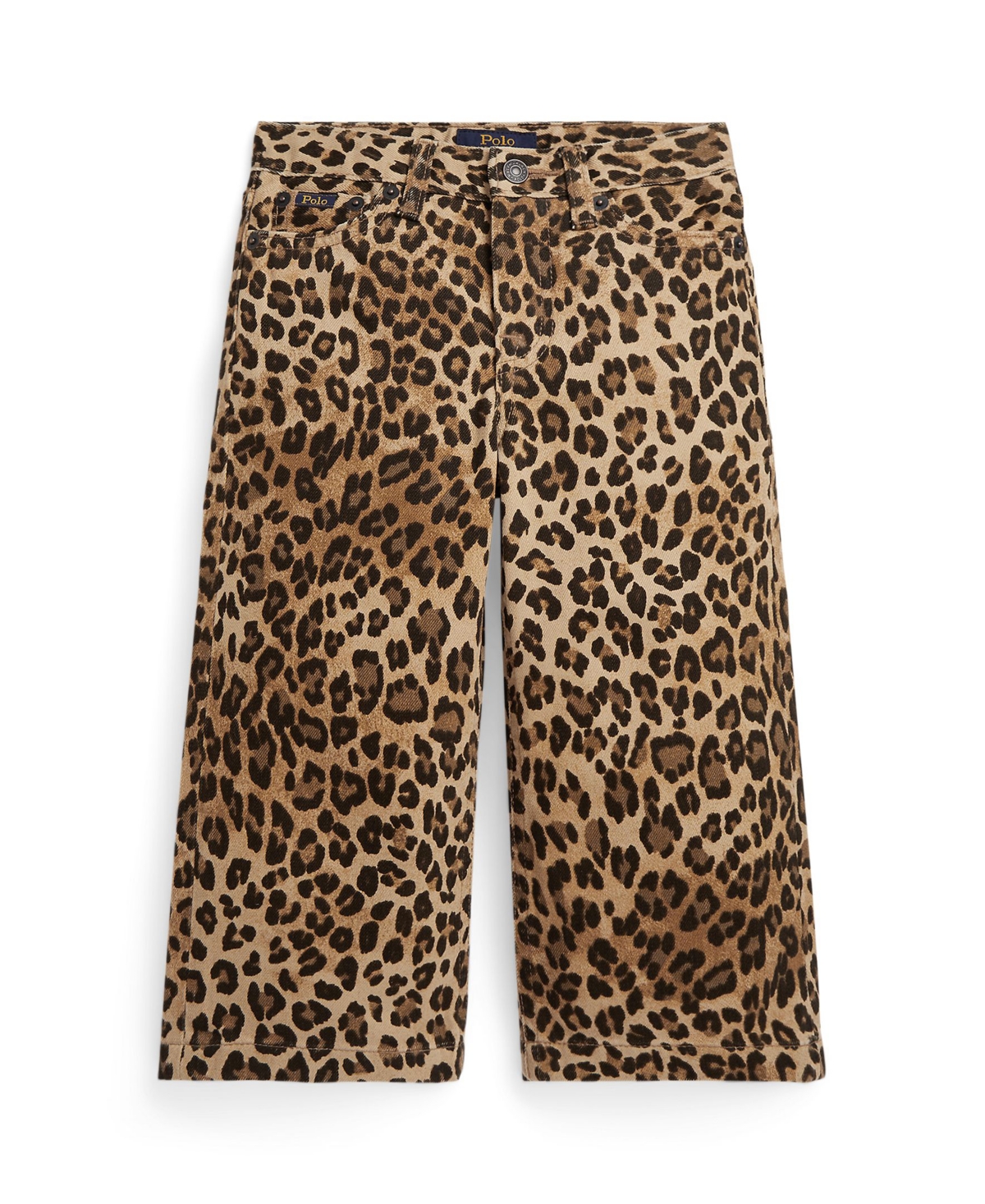 Click here for Polo Ralph Lauren Girls 2T-6X Leopard-Print Wide L... prices