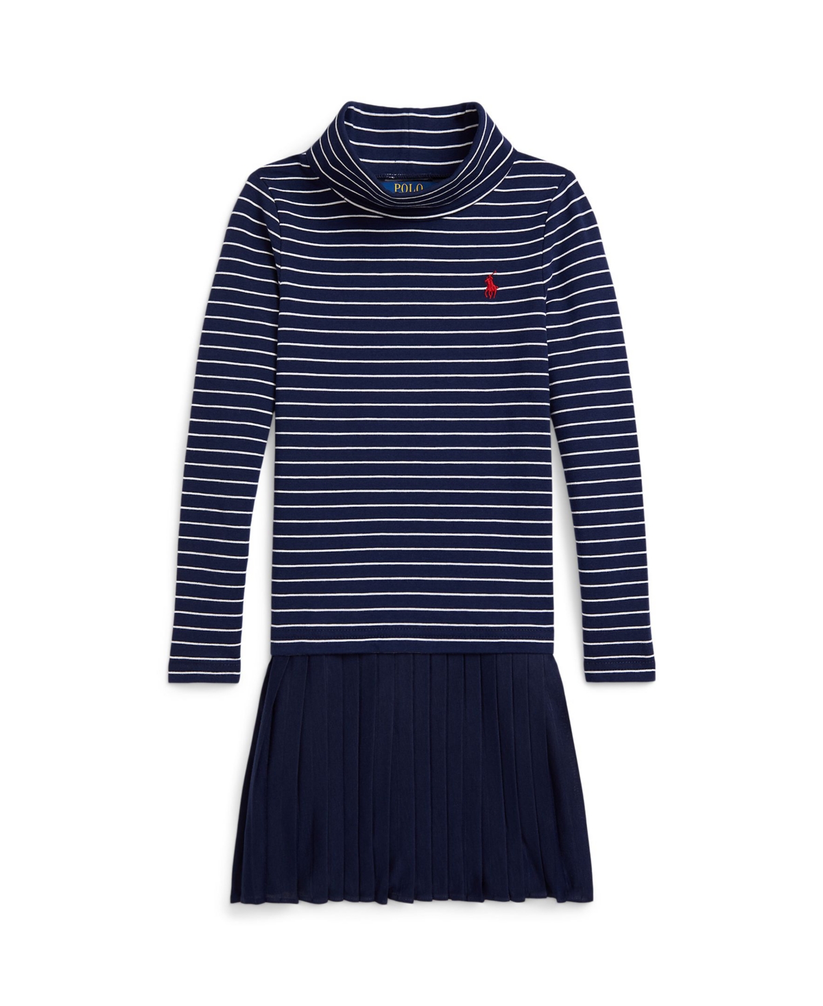 Click here for Polo Ralph Lauren Girls 2T-6X Striped Stretch Turt... prices