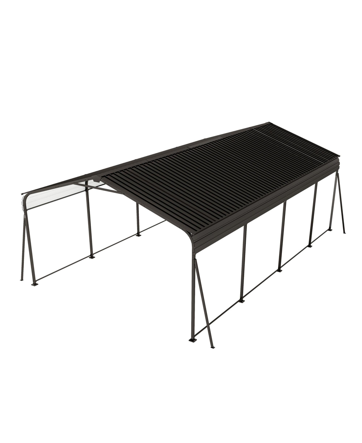 Click here for Mondawe 12x20 Ft Metal Carport Heavy Duty Outdoor... prices