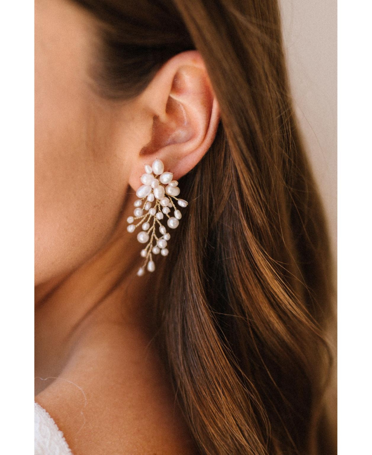 Click here for Untamed Petals Moore Freshwater Pearl Earrings prices