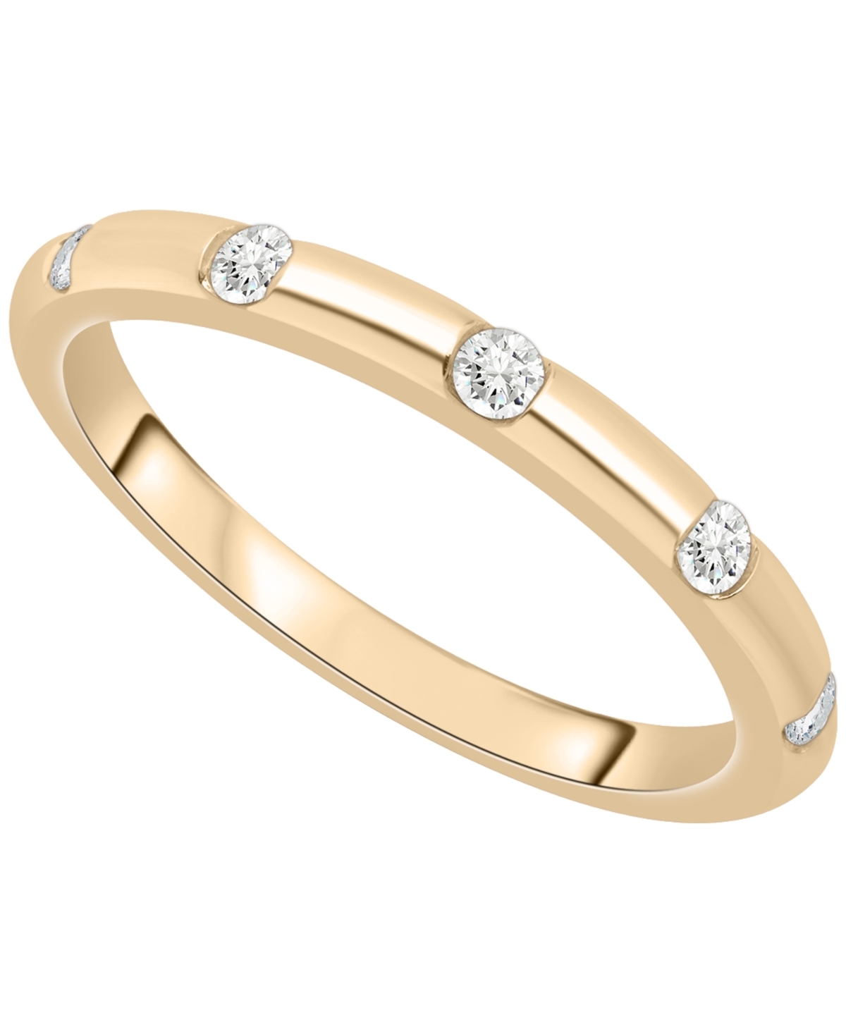Click here for Wrapped Diamond Ring (1/6 ct. t.w.) in 10K Yellow... prices