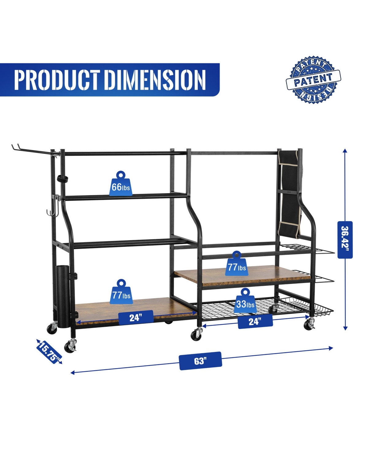 Click here for Mythinglogic Rolling Dumbbell & Yoga Mat Rack ... prices