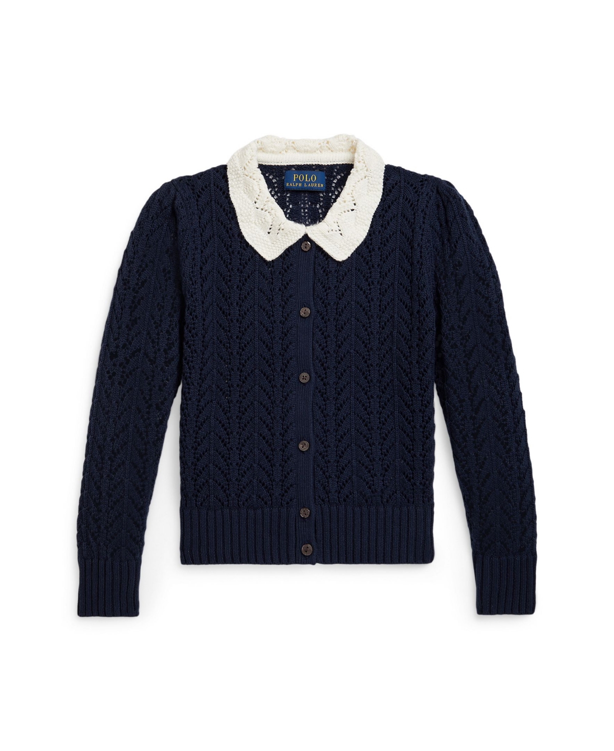 Click here for Polo Ralph Lauren Girls 2T-6X Pointelle-Knit Peter... prices