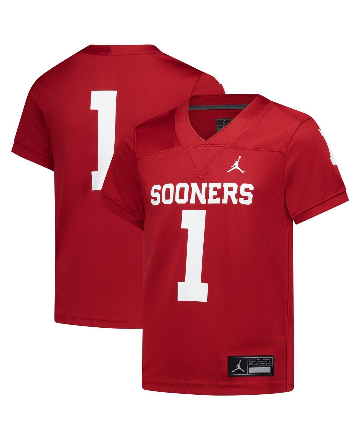 Click here for Jordan Preschool 1 Crimson Oklahoma Sooners Untouc... prices