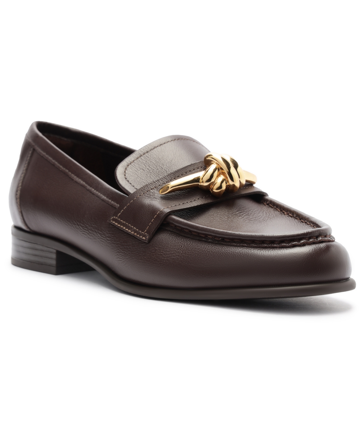Click here for Arezzo Womens Claudia Slip On Loafers - Grape Brow... prices