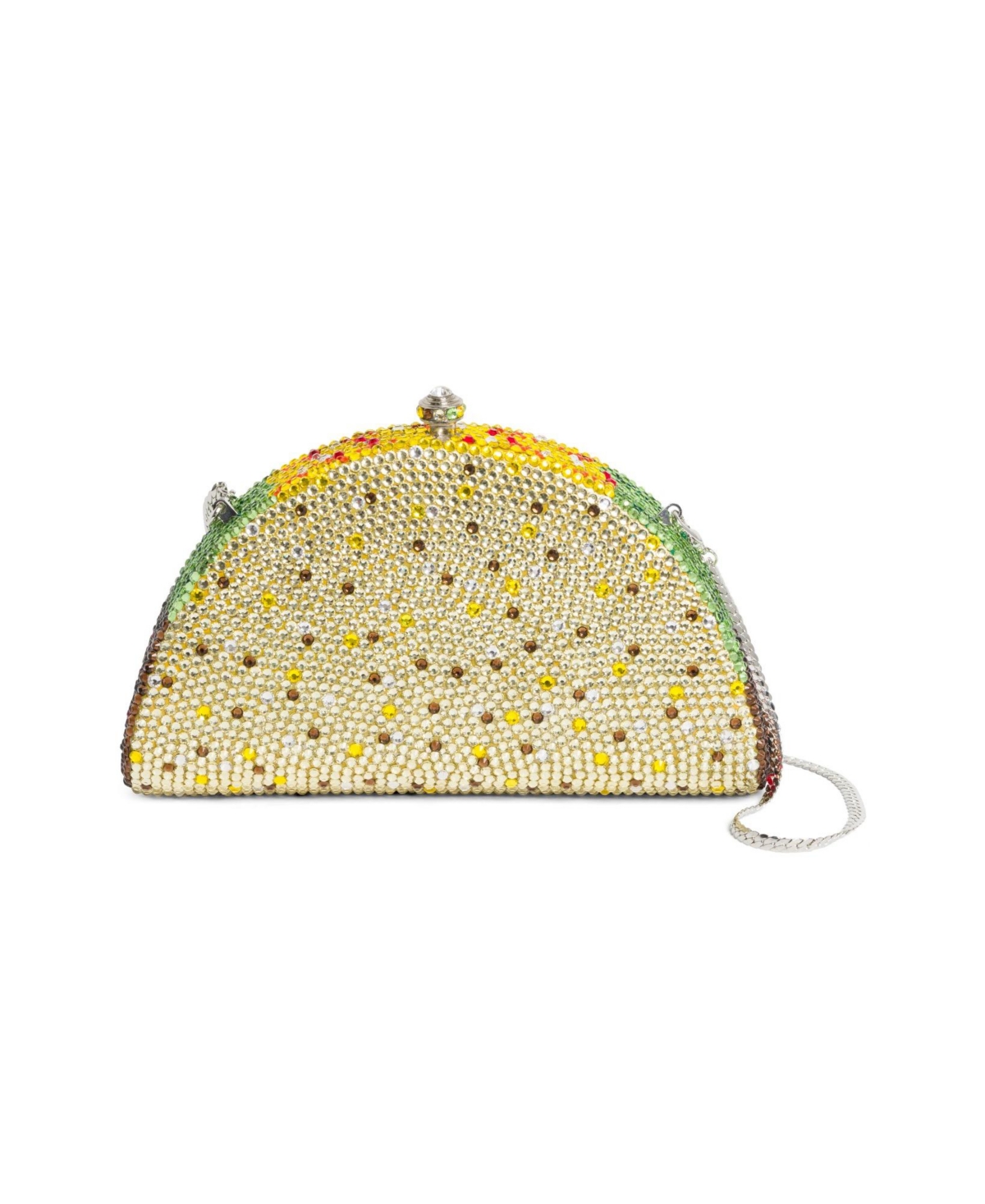 Click here for Meghan Fabulous Taco Tuesday Rhinestone Clutch - M... prices