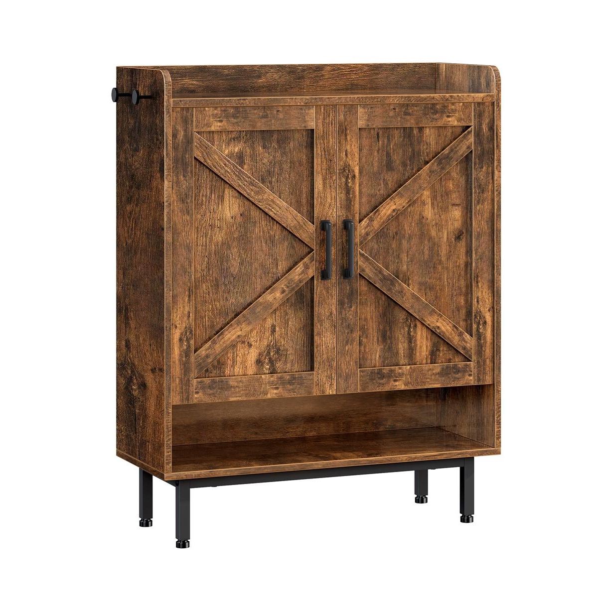 Click here for Country Style 5-Tier Shoe Cabinet with Barn-Inspir... prices