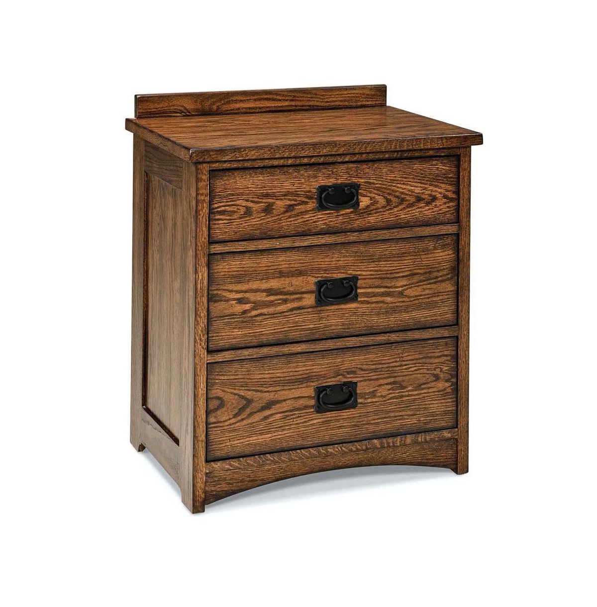 Click here for Intercon 3 Drawer Nightstand in Mission - Brown/Mi... prices