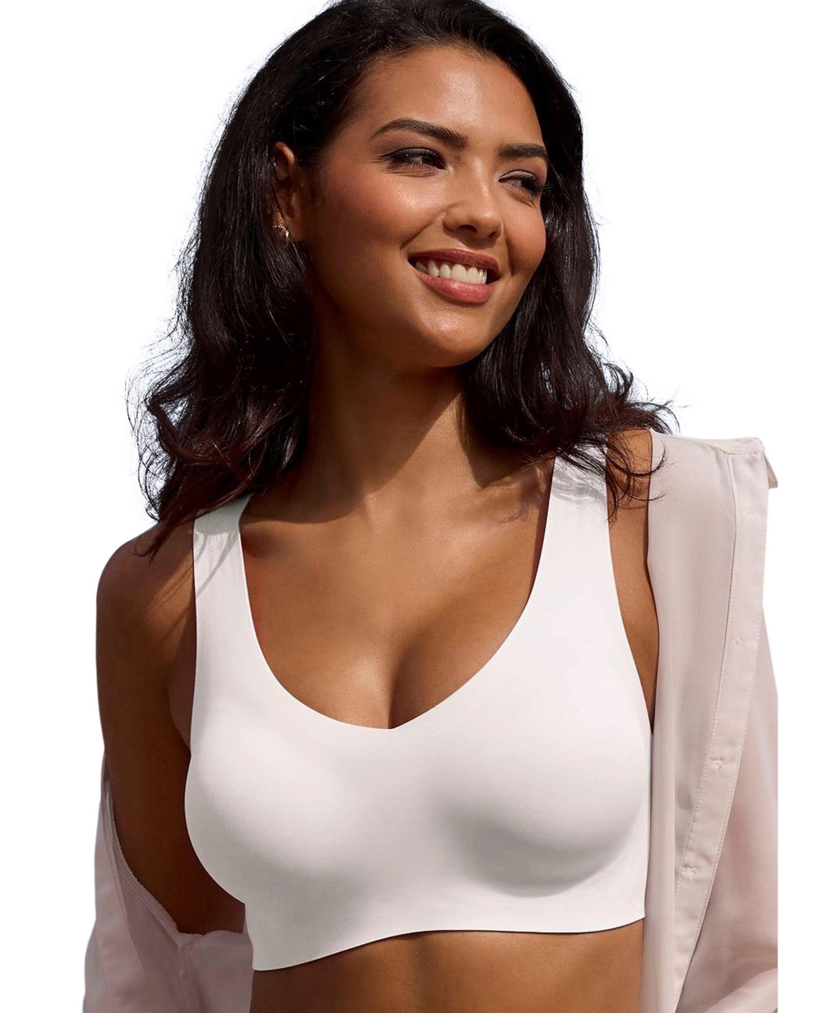 Click here for Lascana Womens Wide Strap Seamless T-Shirt Bra - W... prices