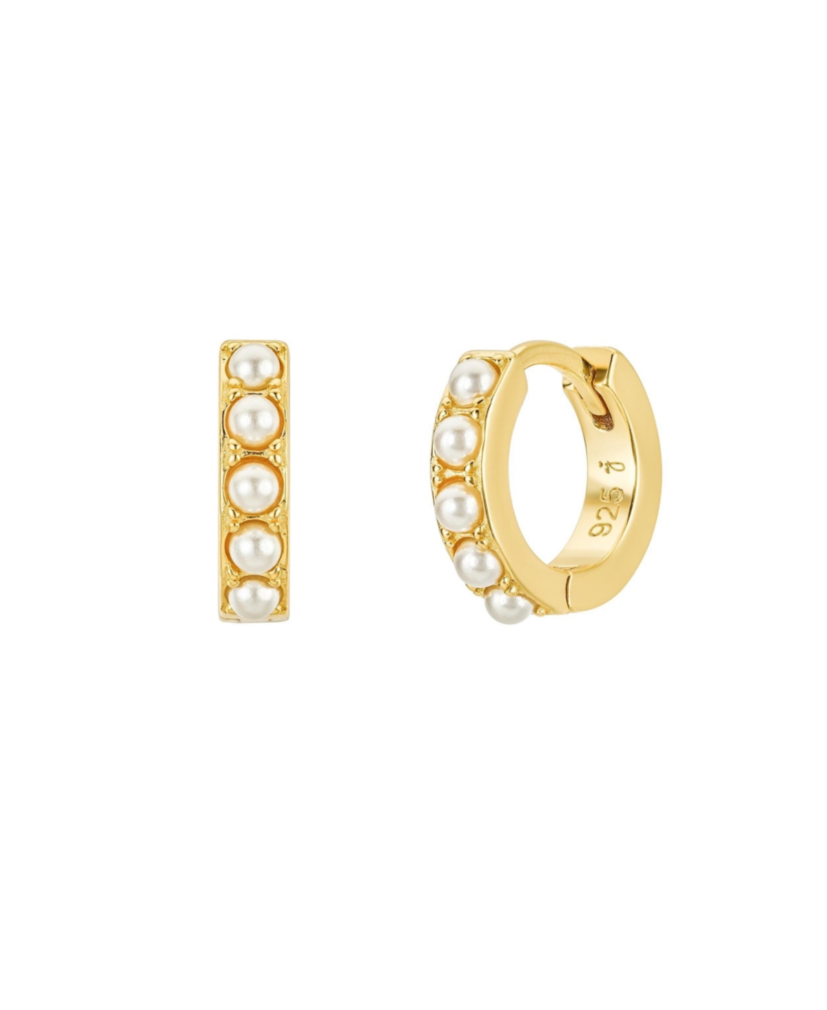 Click here for Pixie Huggie Hoops - Gold prices