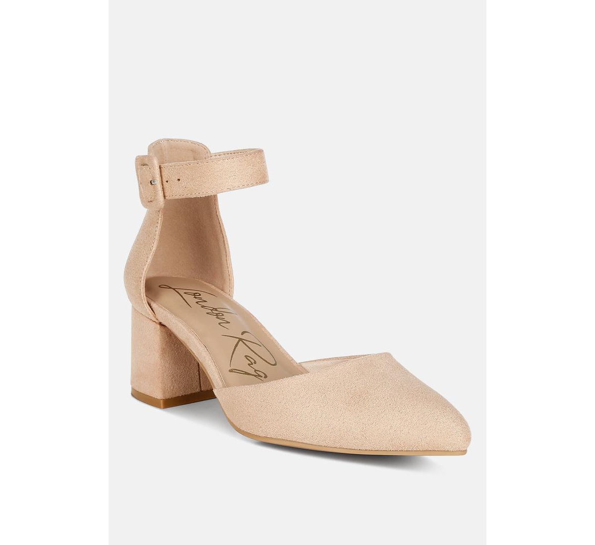Click here for Stroot Mid Block Heel Women - Light beige prices