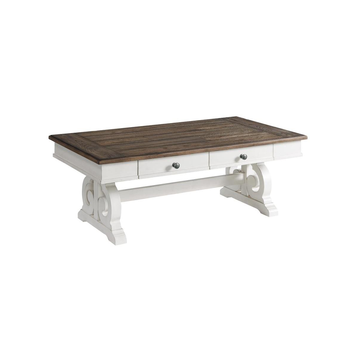 Click here for Intercon Coffee Table  50x28x19 in Rustic White &... prices