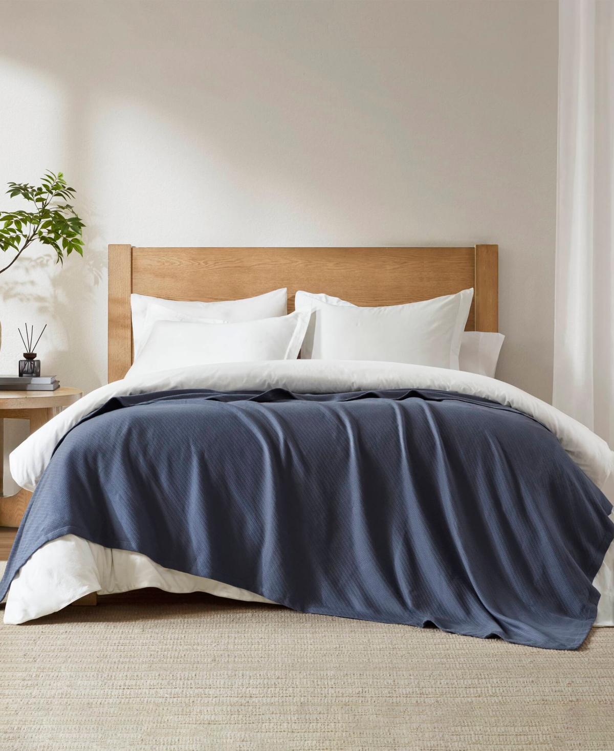 Click here for Madison Park Liquid Cotton Blanket  Full/Queen - N... prices