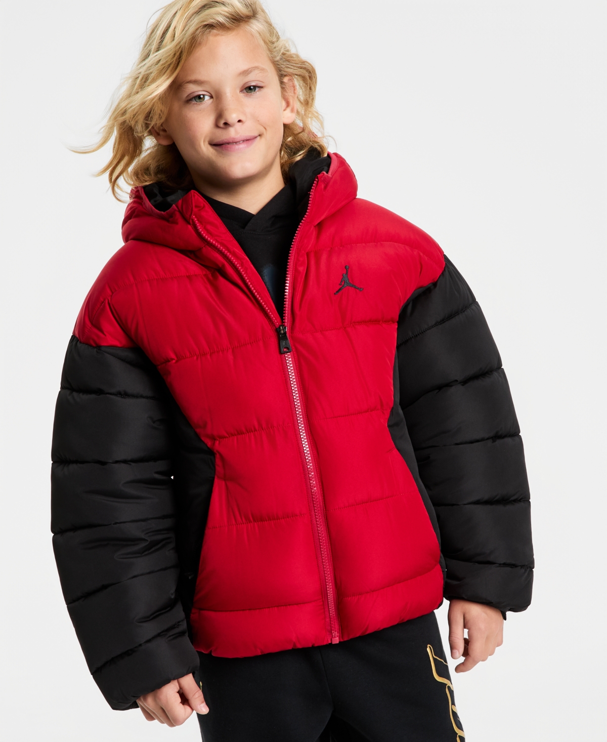 Jordan Boys Brooklyn Puffer Jacket - Big Kid