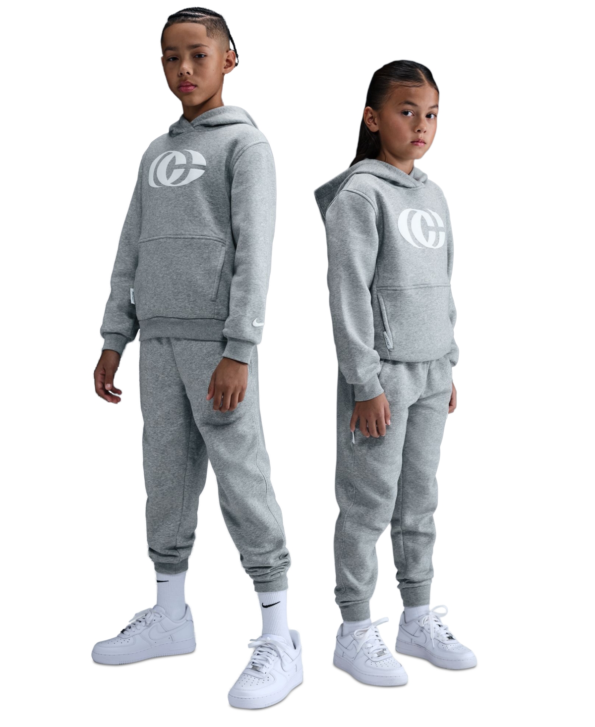 Click here for Nike Kids 7-20 Pull On Pants - Gray prices