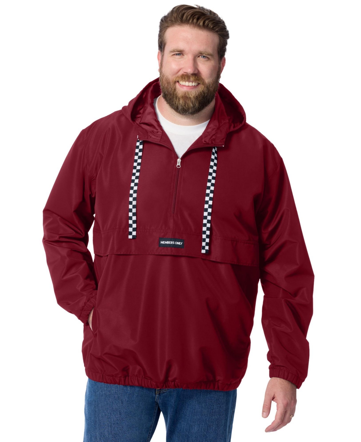 Click here for KingSize Big & Tall Members Only Anorak - Burgundy prices