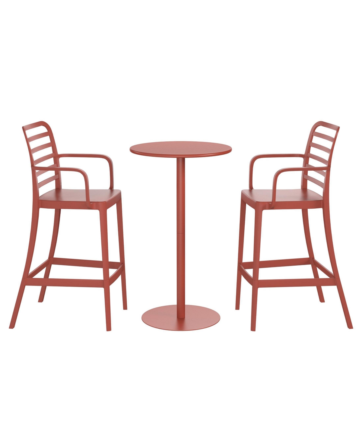Click here for WestinTrends 2-Person Adjustable Round Bar Table w... prices