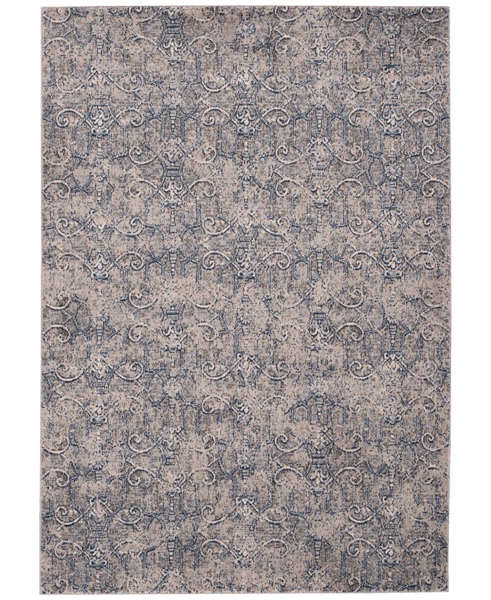 Kelly Ripa Home CLOSEOUT!! Origin KRH11 Navy 5'3" x 7'5" Area Rug - Macy's