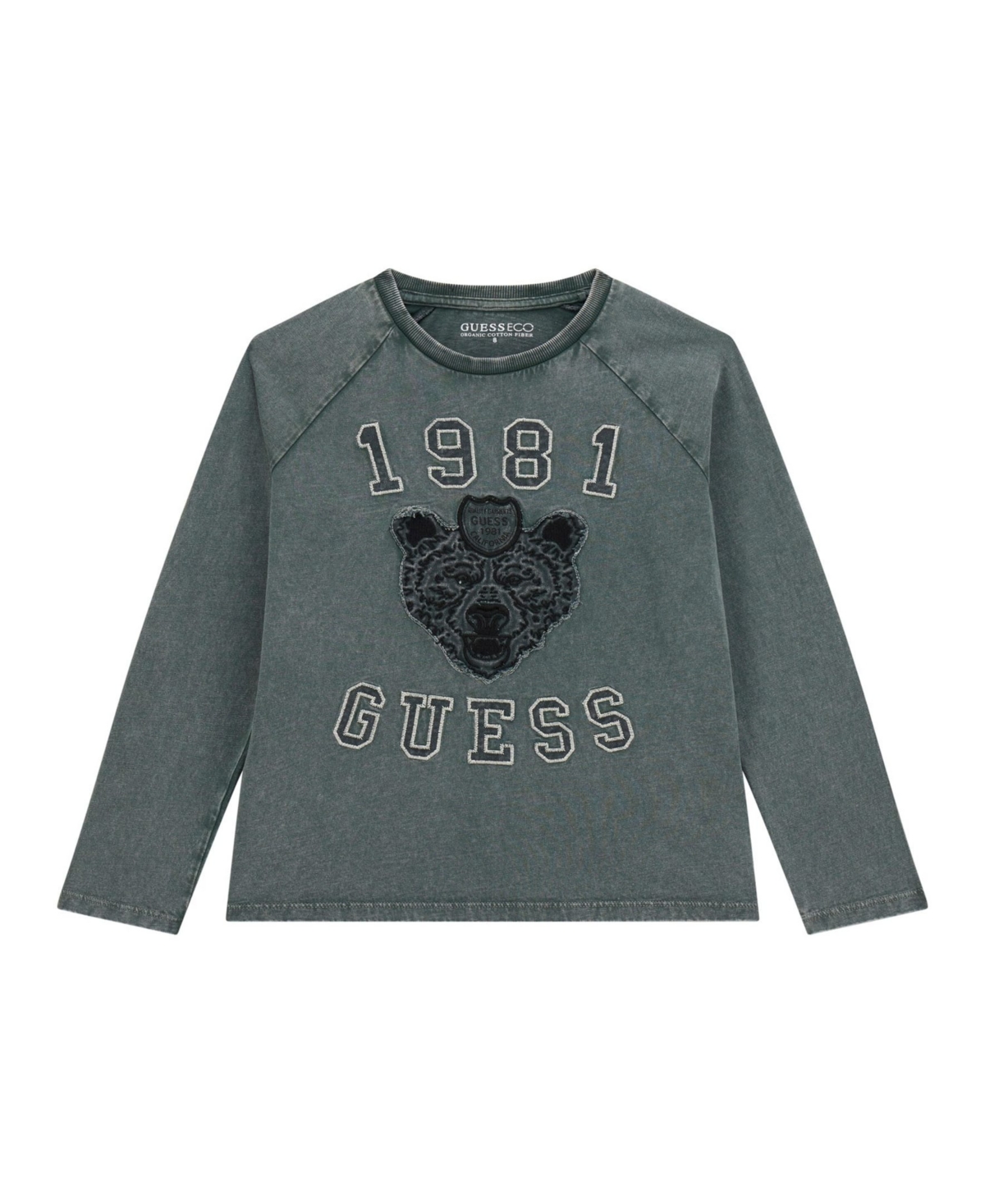 Click here for Guess Boys 8-18 Long Sleeves T-Shirt - Gray prices