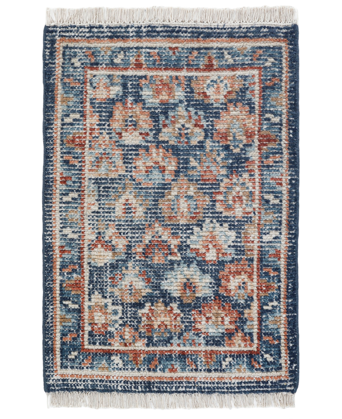 Click here for Obeetee Palace Floral 2x3 Area Rug - Navy prices