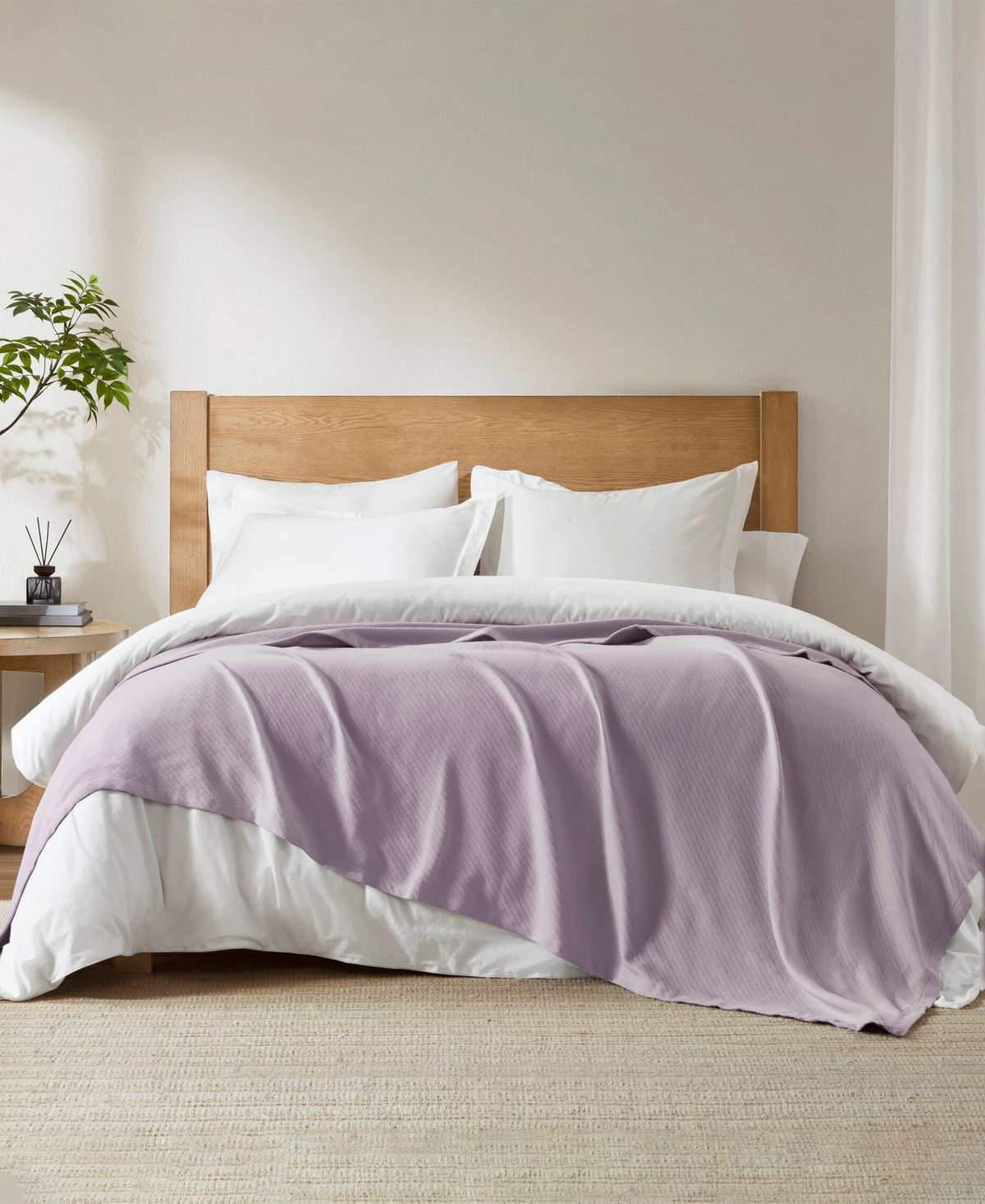 Click here for Madison Park Liquid Cotton Blanket  Twin - Lilac prices