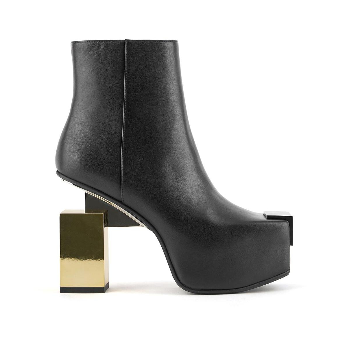 Click here for United Nude Womens Cubist Bootie - Black prices