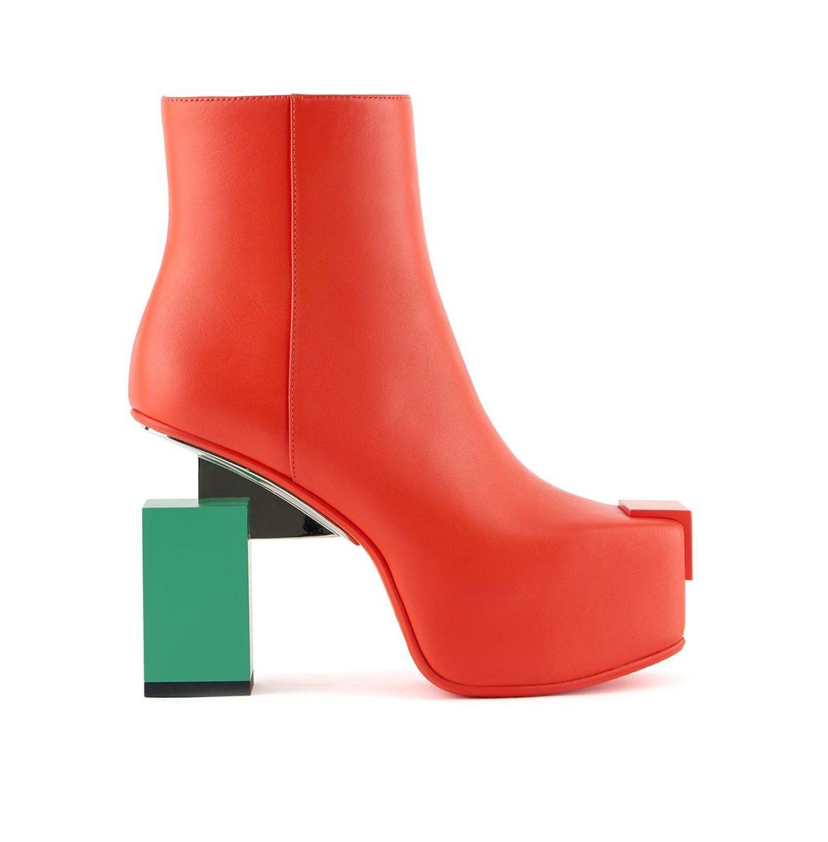 Click here for United Nude Womens Cubist Bootie - Flame mix prices