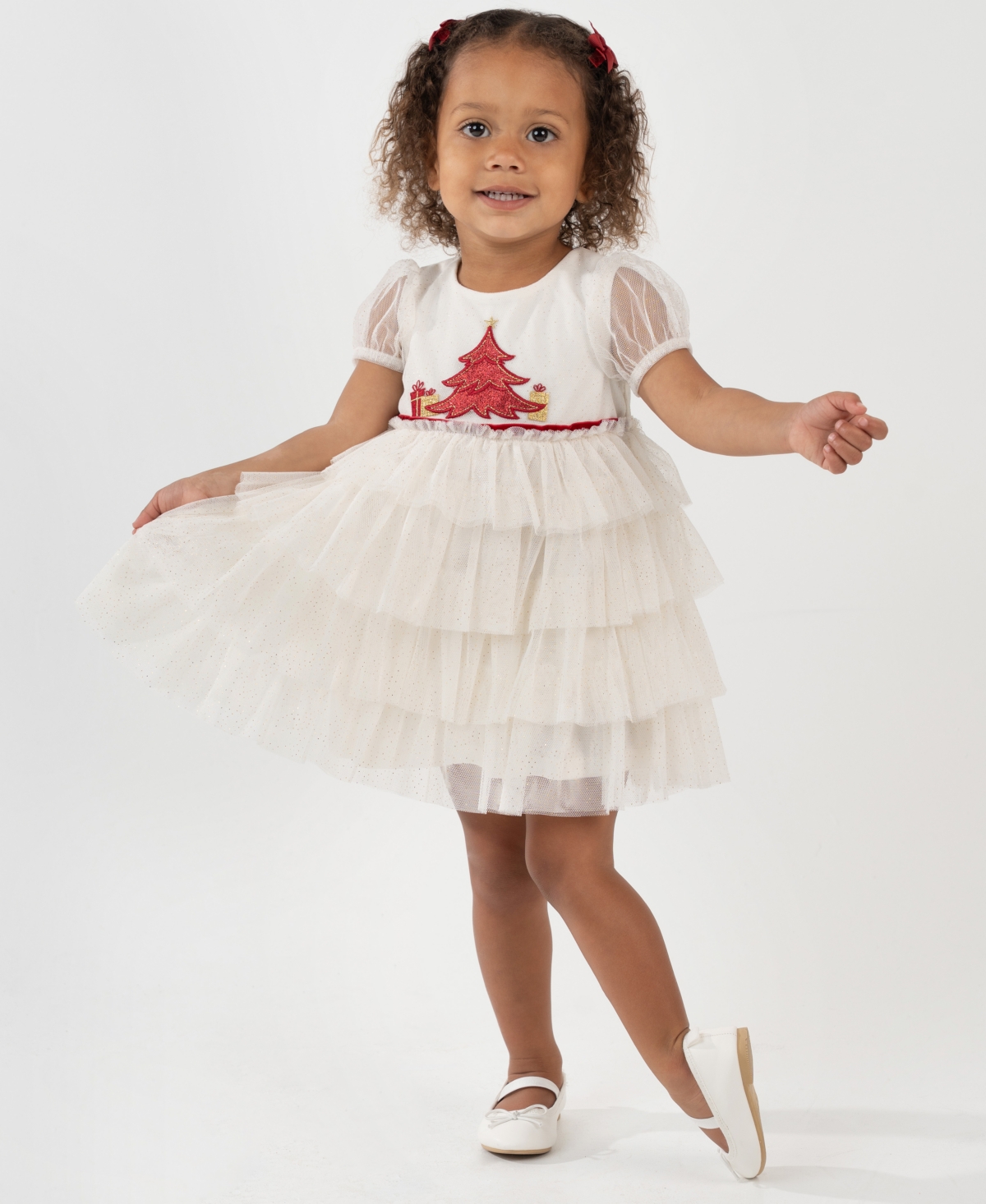 Click here for Rare Editions Baby Girls 2-Piece Sparkle Tulle Dre... prices