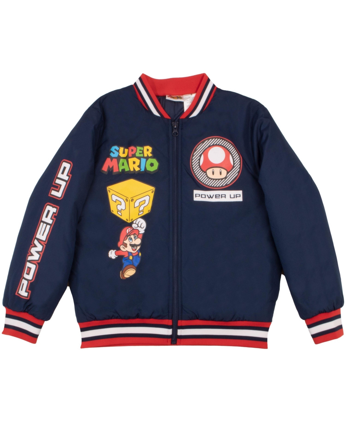 Click here for Mario Boys Super Luigi and Bowser Zip-Up Graphic P... prices