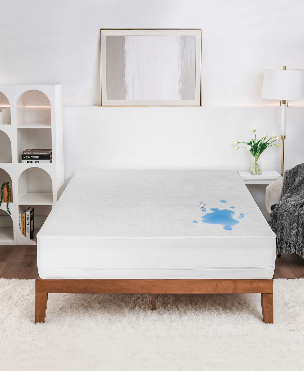 Click here for Nestl Premium Zippered Waterproof Mattress  Queen... prices