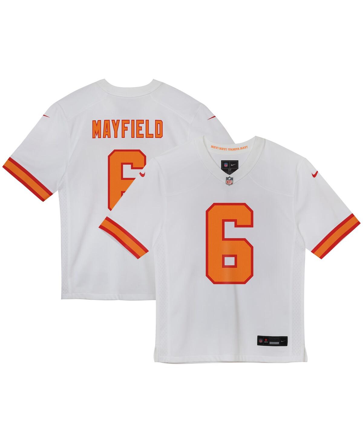 Click here for Nike Baby Boys and Girls Baker Mayfield White 76 T... prices