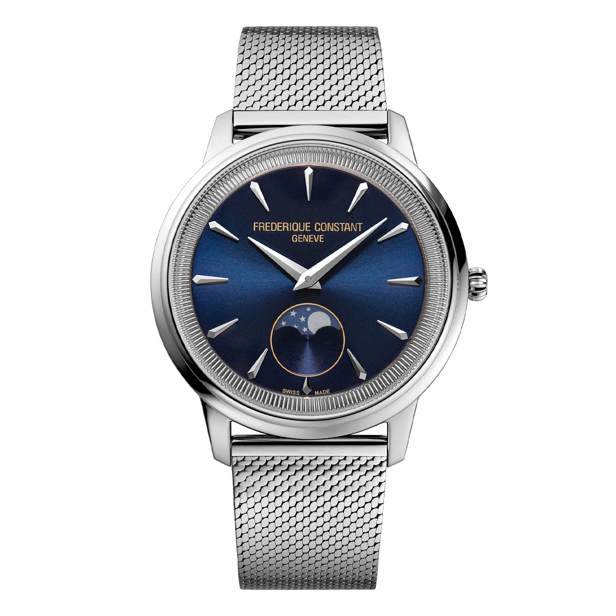 Click here for Frederique Constant Mens Moneta Moonphase Silver-T... prices