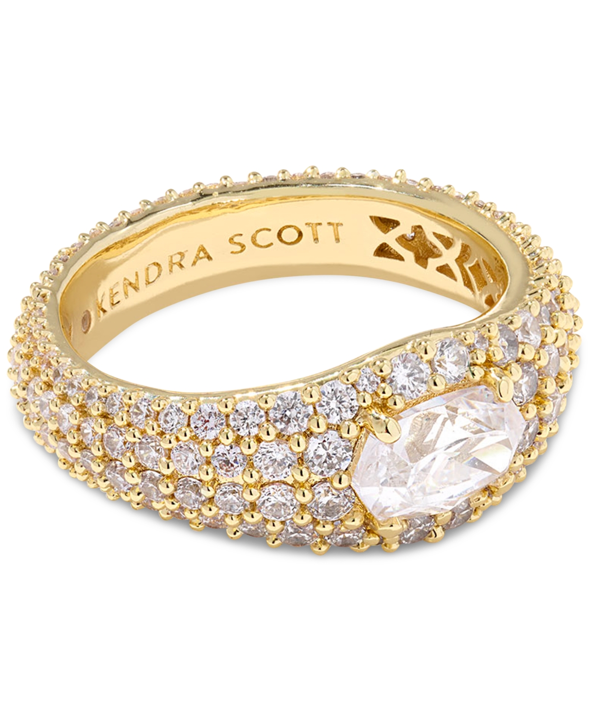 Click here for Kendra Scott Cubic Zirconia 14K Gold Plated Over B... prices