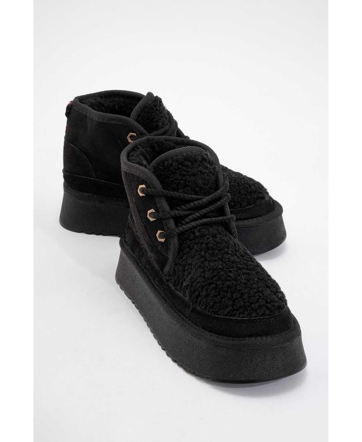 Click here for Prologue Shoes Tyson Lace Up Boot (Women) - Black... prices