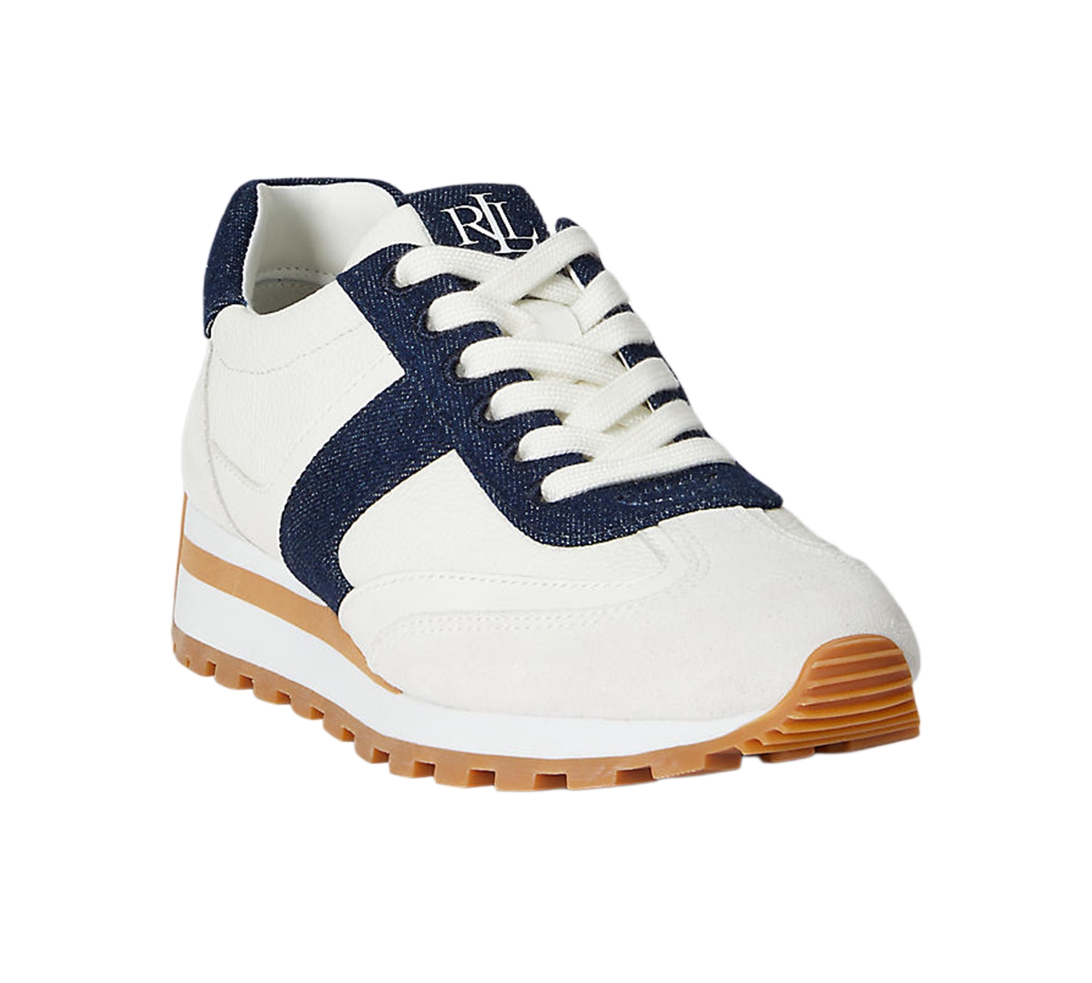 Click here for Lauren Ralph Lauren Womens Dani Lace-Up Sneakers -... prices