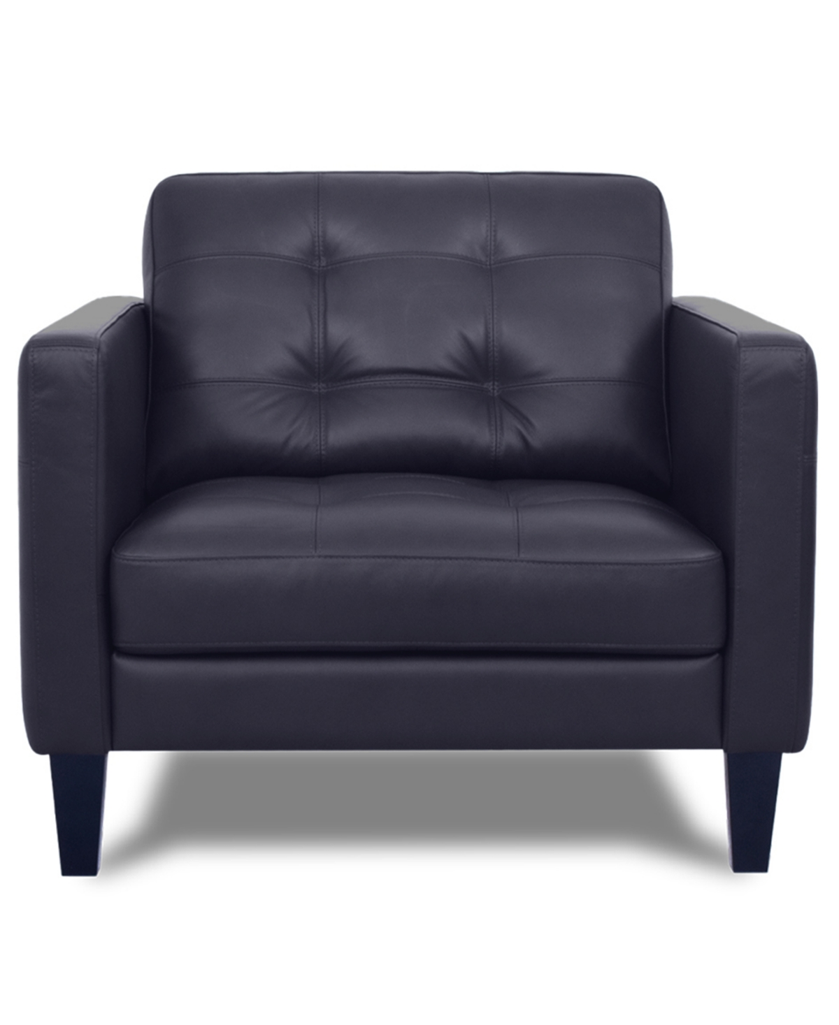 Click here for Pezley Leather Arm Chair  Created for Macys - Dark... prices