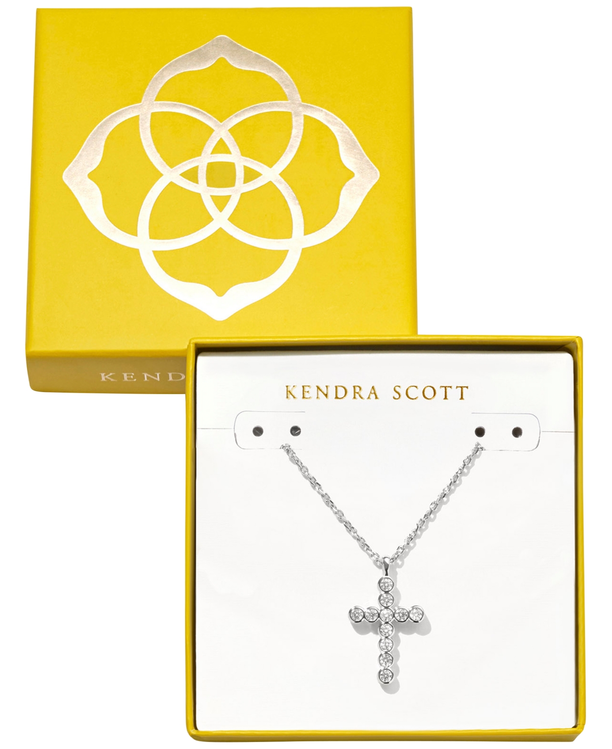 Click here for Kendra Scott Cubic Zirconia Cross Pendant Necklace... prices