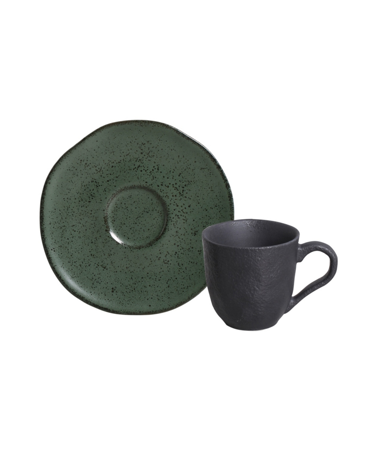Click here for Porto Brasil Stoneware Coffee Cup and Saucer Set... prices