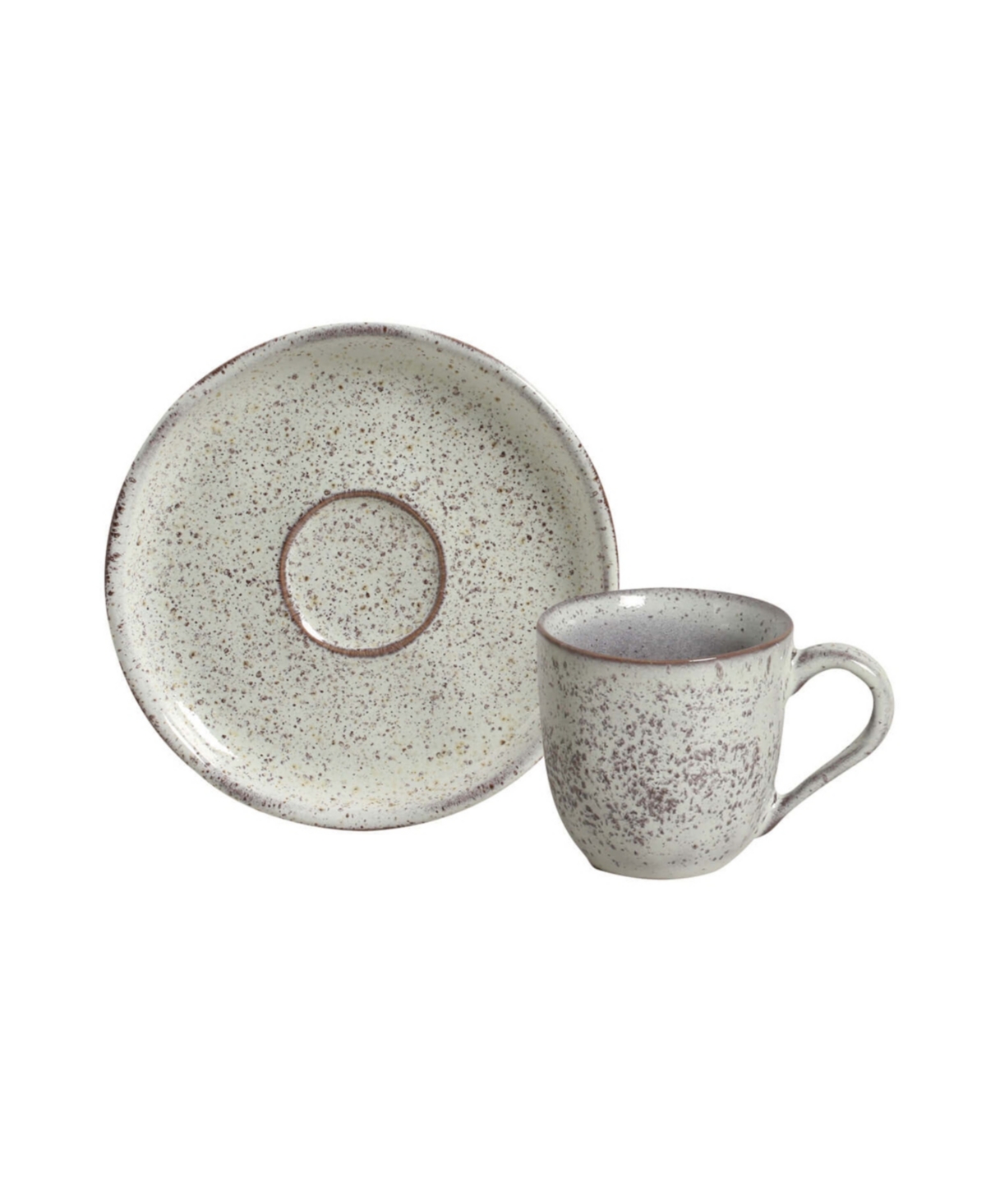 Click here for Porto Brasil Stoneware Coffee Cup and Saucer Set... prices