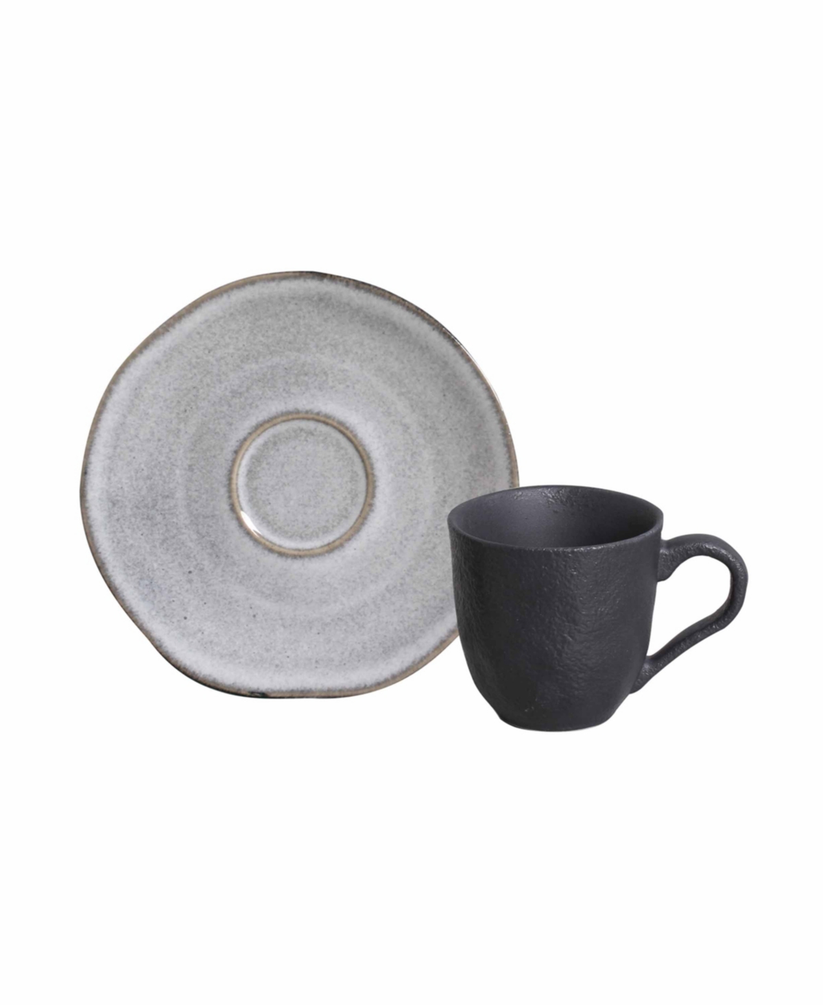 Click here for Porto Brasil Stoneware Coffee Cup and Saucer Set... prices