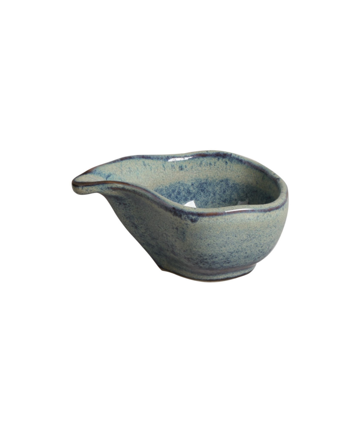 Click here for Porto Brasil Stoneware Teardrops  Set of 6 - Blue prices