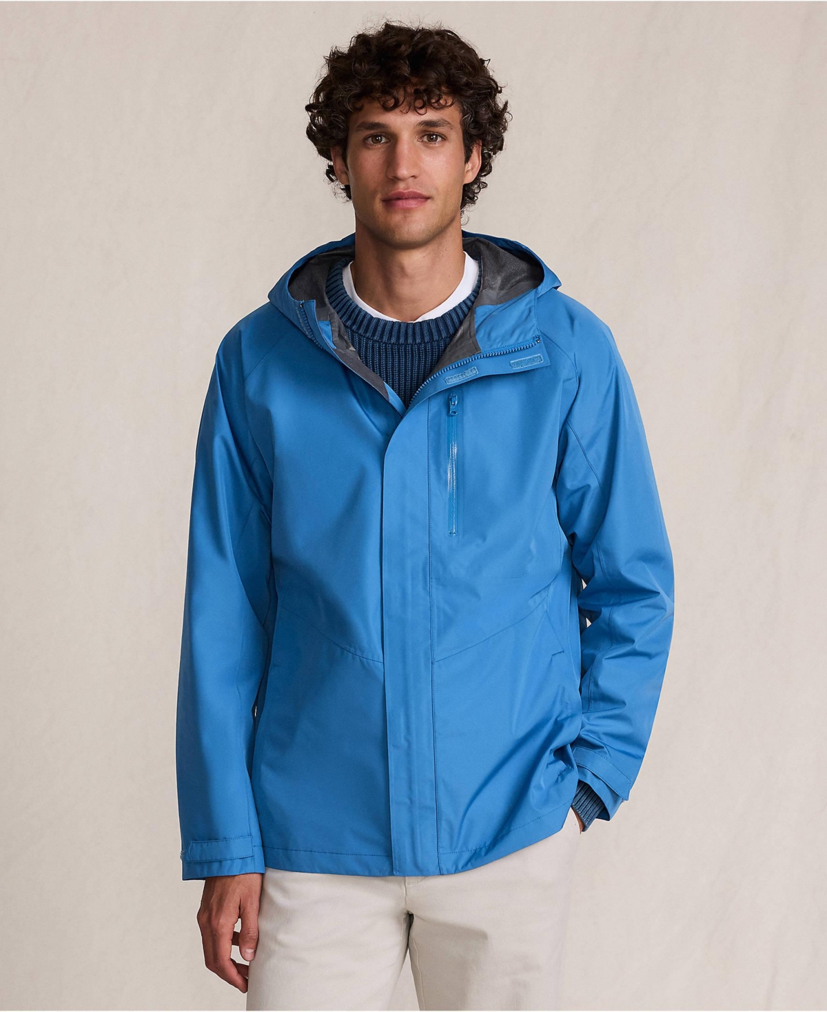 Click here for Lands End Mens Squall Waterproof Packable Rain Jac... prices