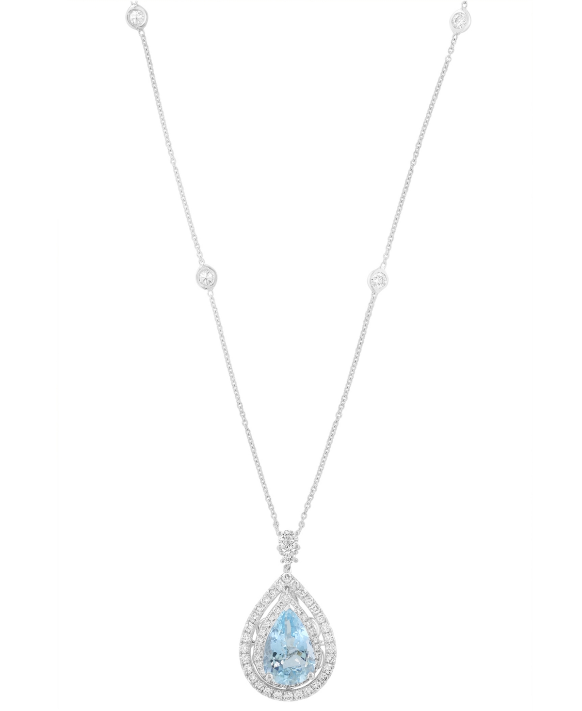 Click here for Effy Collection Diamond (1-1/20 ct. t.w.) and Aqua... prices