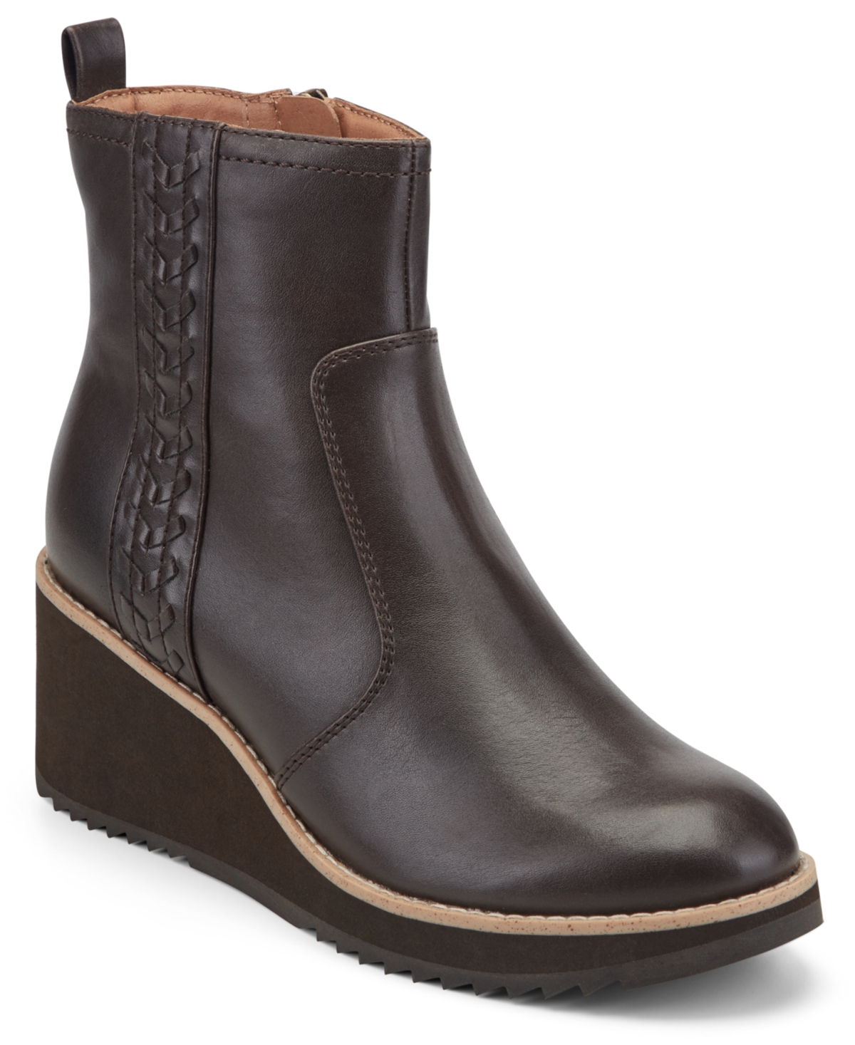 Click here for Earth Womens Camryn Wedge Heel Casual Ankle Bootie... prices