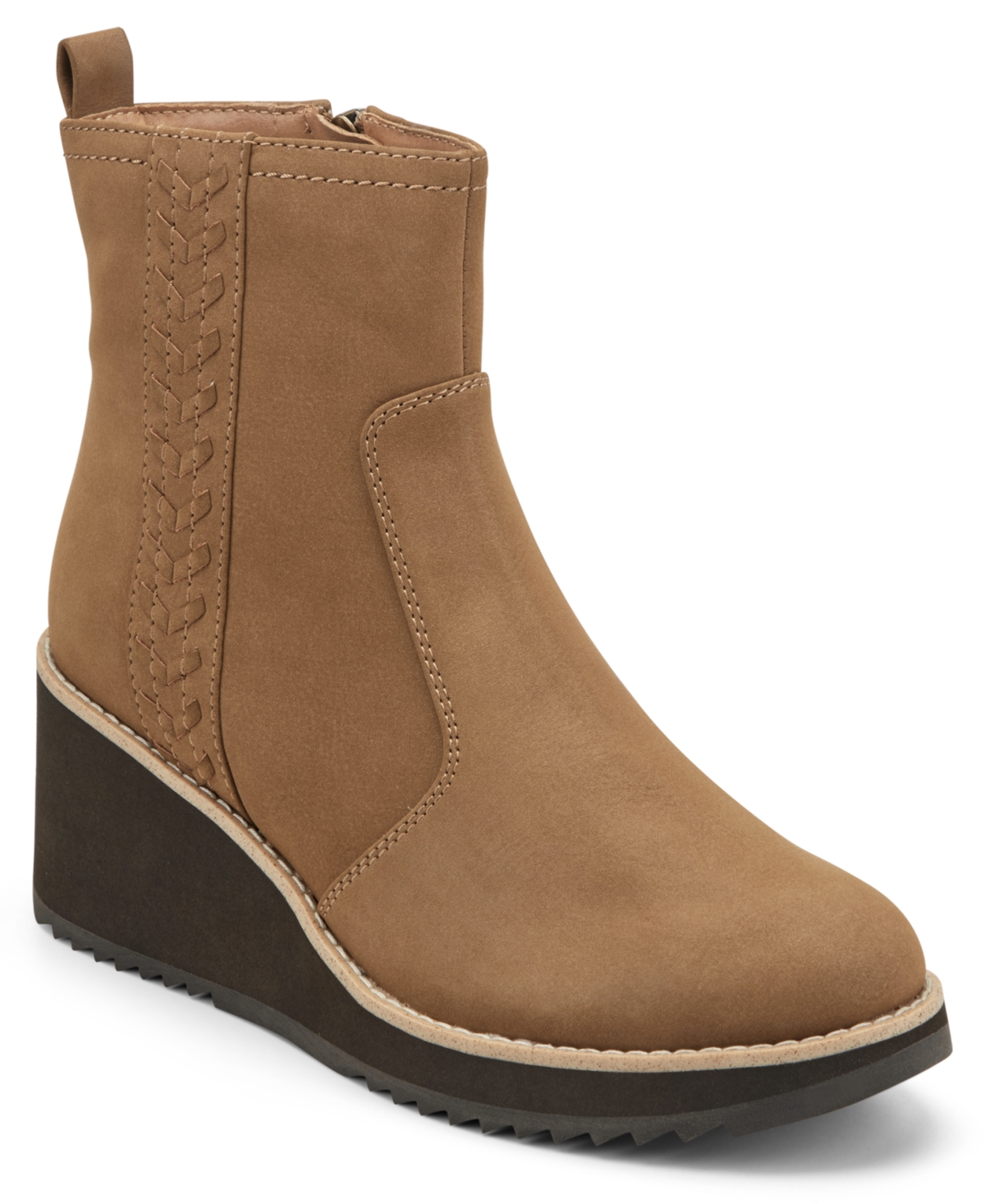 Click here for Earth Womens Camryn Wedge Heel Casual Ankle Bootie... prices