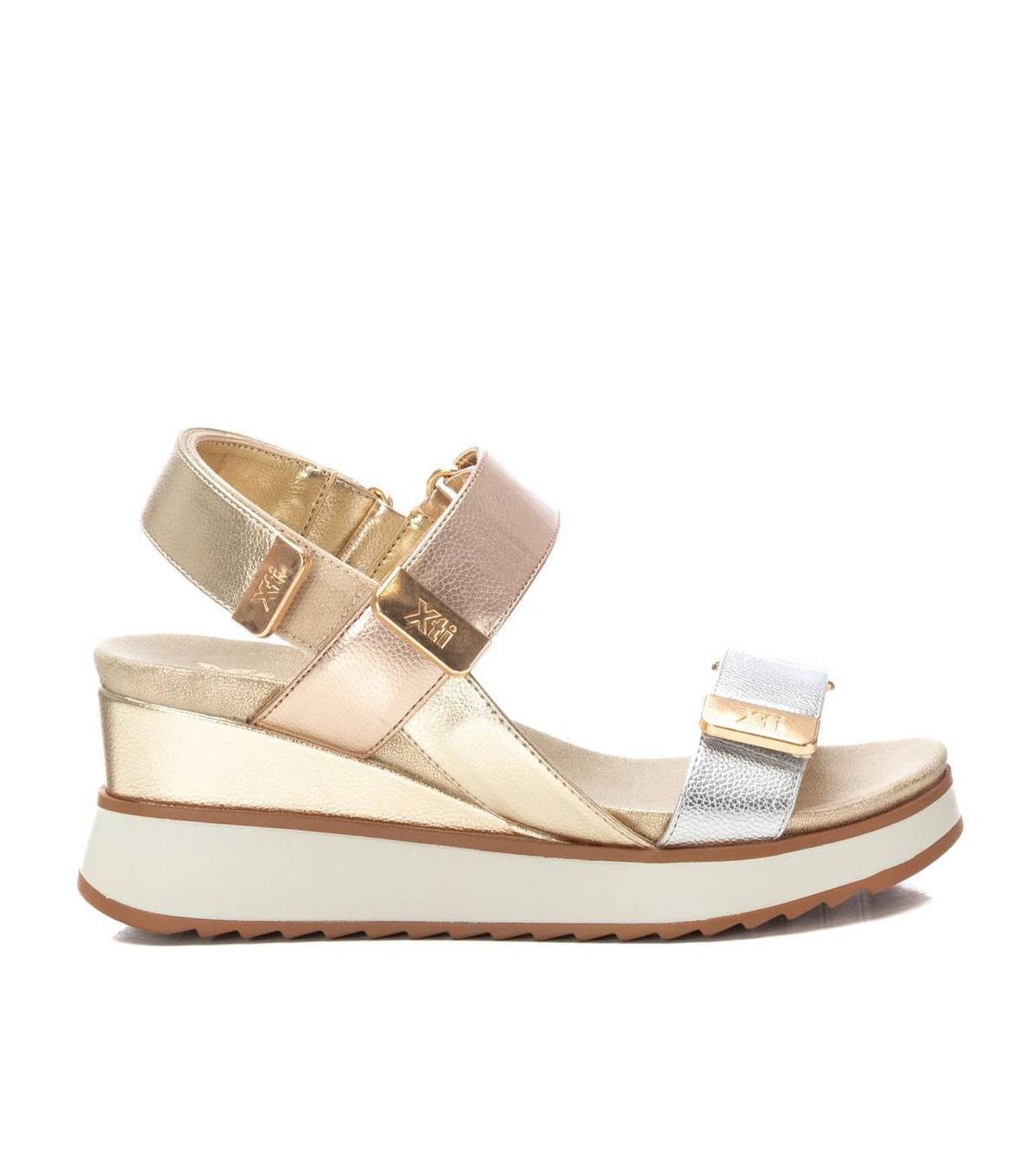 Click here for Xti Womens Wedge Sandals - Gold prices