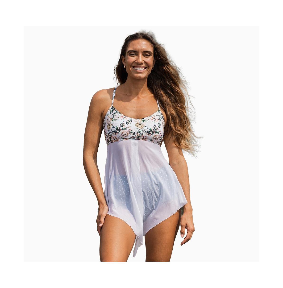 Click here for Calypsa Plus Size 3in1 Adjustable Strap Split Fron... prices