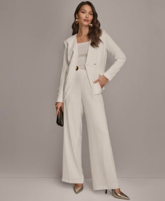 Click here for Donna Karen New York Womens Asymmetical Blazer Wid... prices