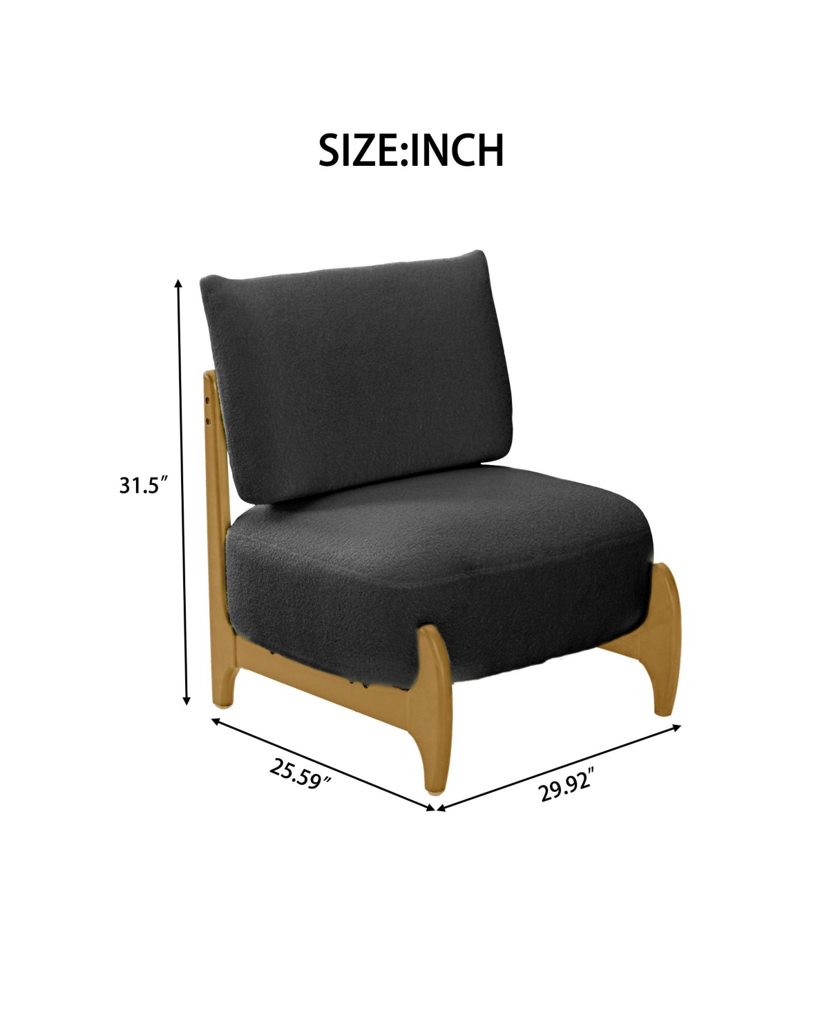 Click here for Jujabu Solid Wood Leisure Chair With Soft Seat And... prices