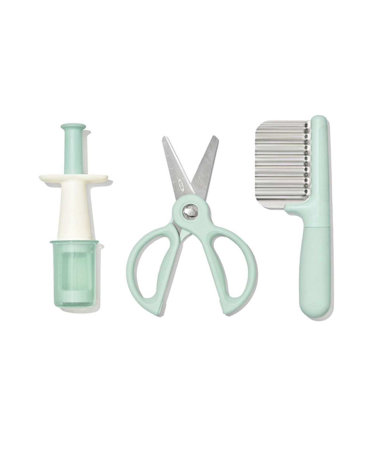 Click here for Oxo Tot Set of 3 Cut and Prep Tools - Mint Green prices